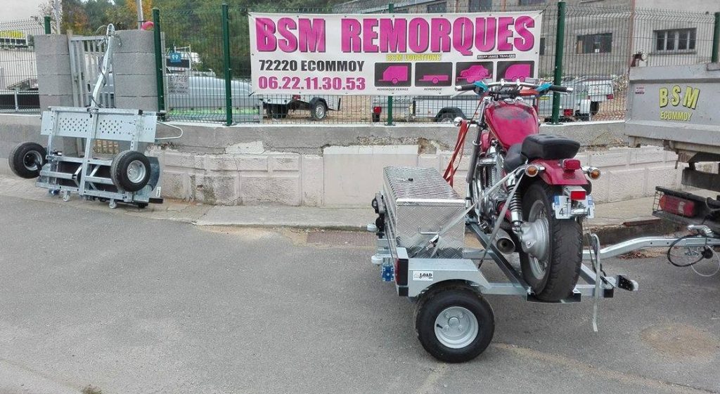 Remorque transversale Easy Load : Automatic (2 roues jusqu'à 250kg ...