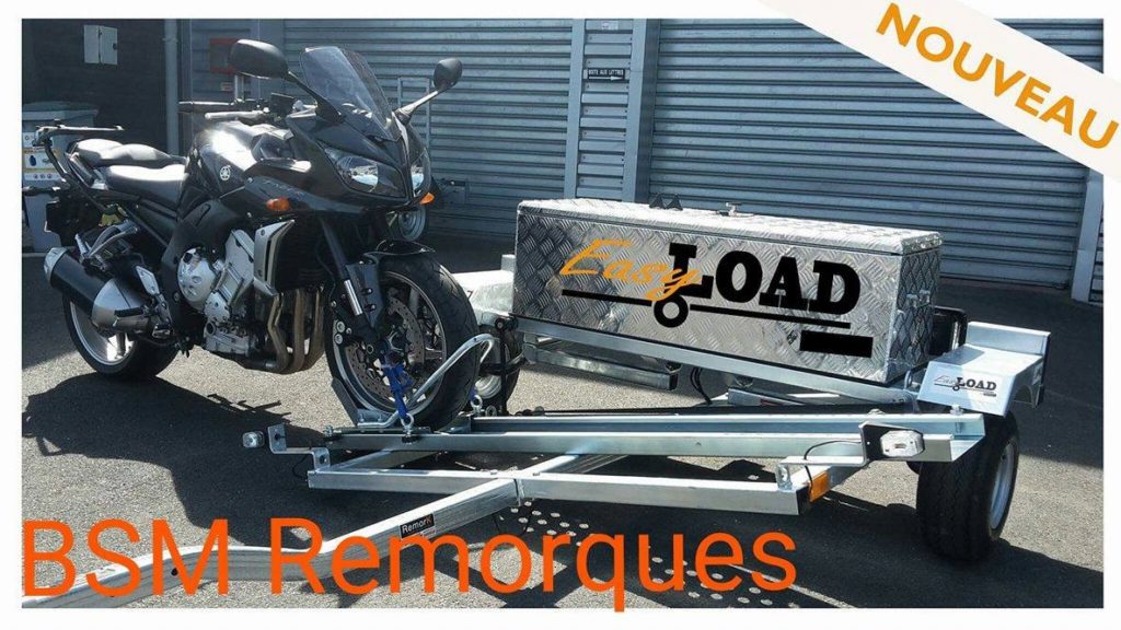 Remorque Easy Load transversale moto, scooter, mp3 - BSM Remorques et ...